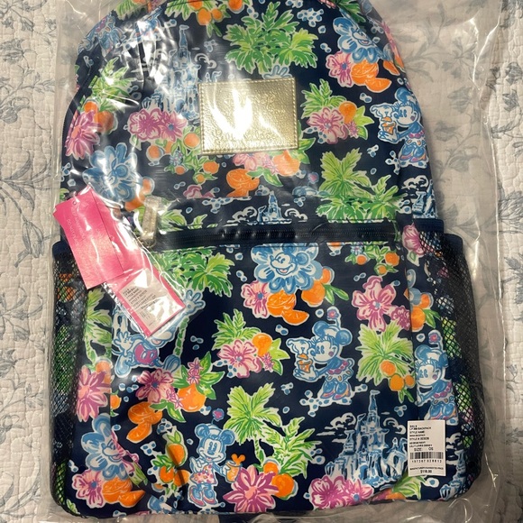 Lilly Pulitzer | Bags | Lilly Pulitzer Disney Backpack | Poshmark